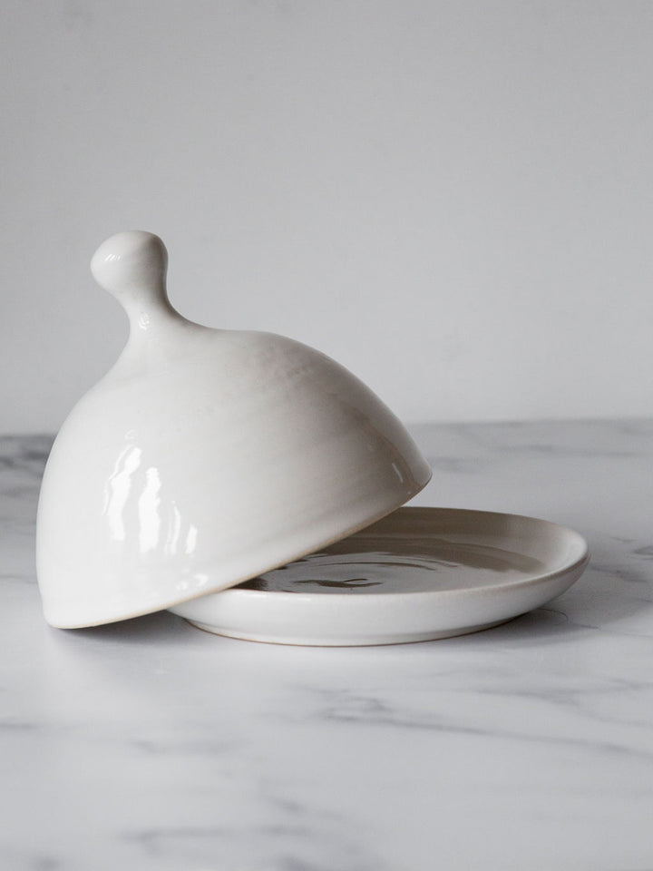Stoneware Butter Dish – Clod & Pebble